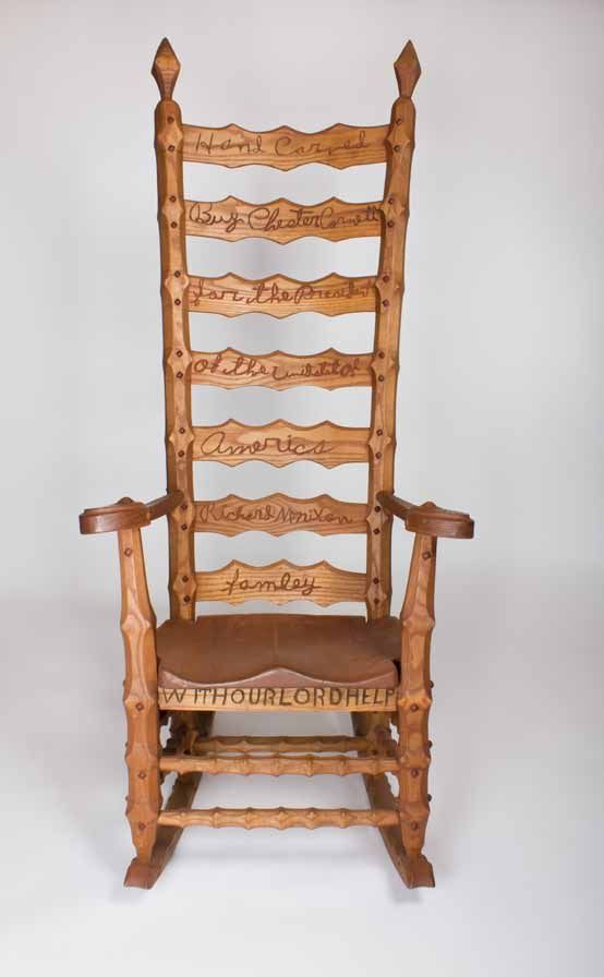 Chester Cornett: Retracing the methods of his cursive letter carving ...