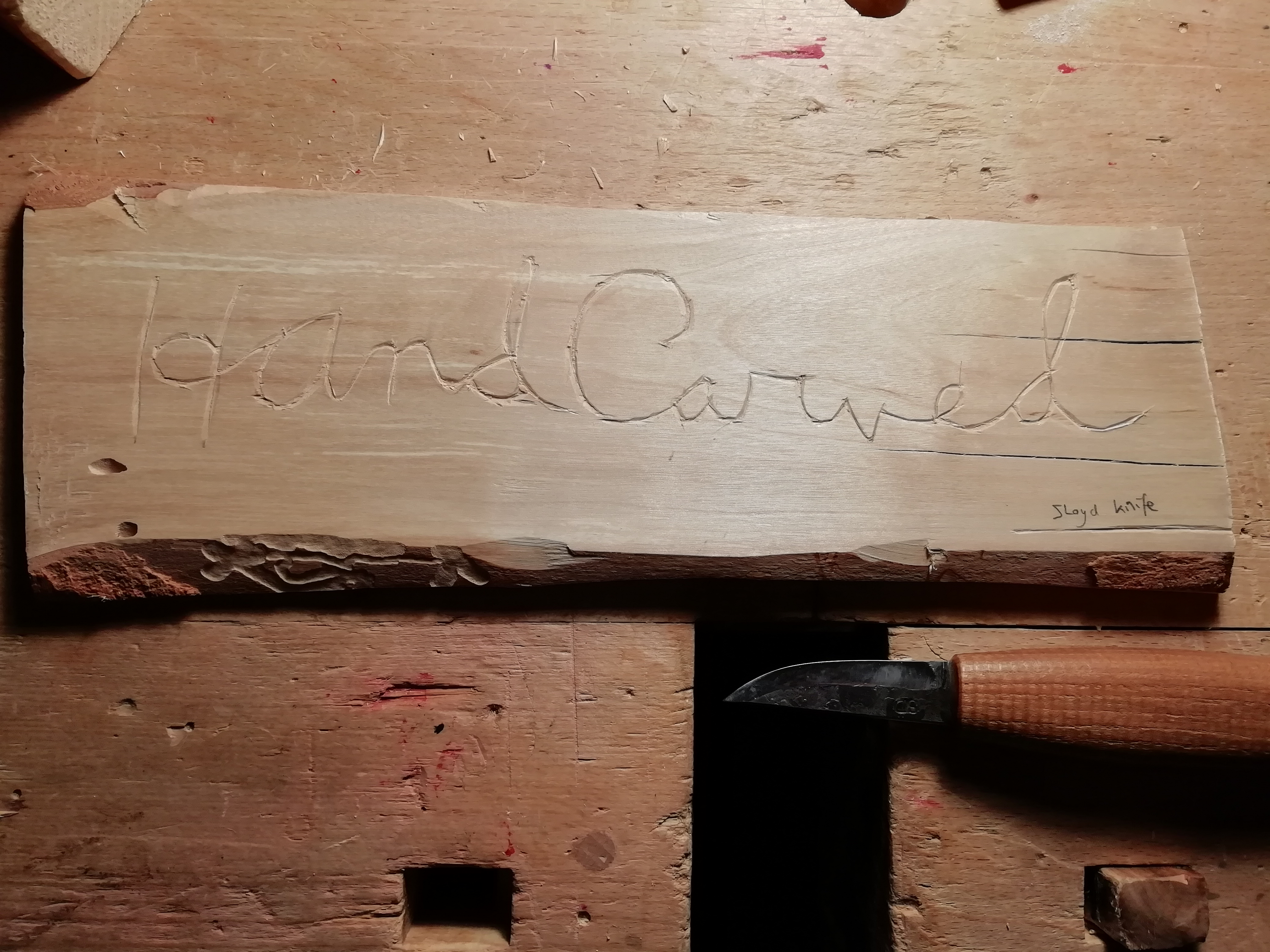 Chester Cornett: Retracing the methods of his cursive letter carving ...