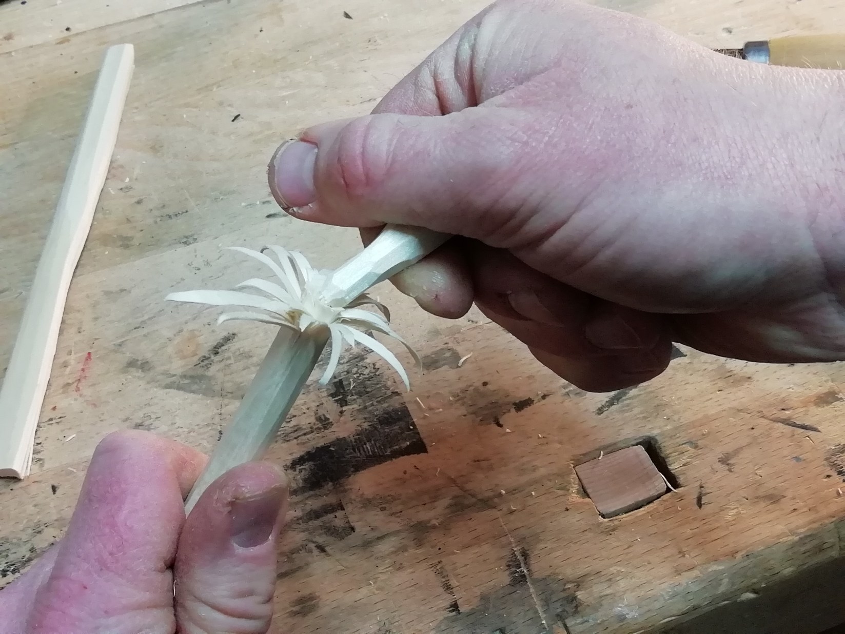 Carving An Edelweiss Flower – Underhatchet